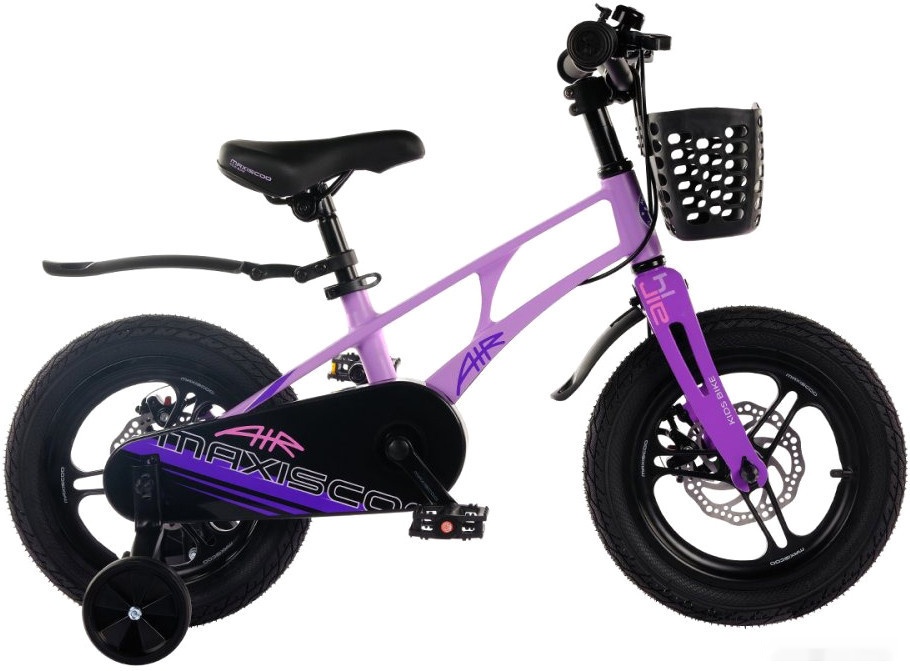 Детский велосипед Maxiscoo Air Pro 14 2024 (лавандовый матовый) купить ...