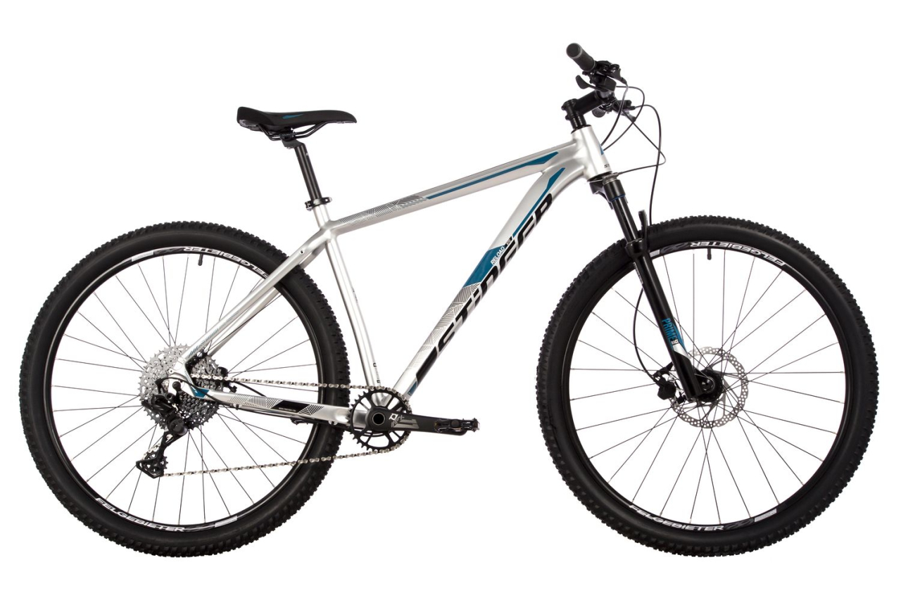 Велосипед Stinger Reload Std 29 (22, серебристый, 2023) 29AHD.RELOSTD.22SL3 купить в Минске